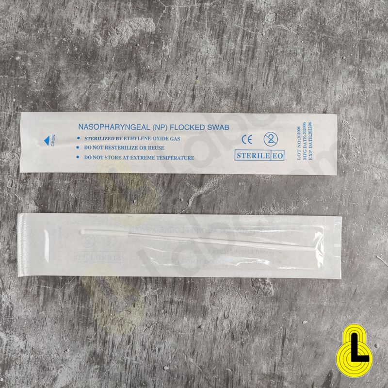 Flocked Swabs, 150mm length, each/peel pack, sterile - Labchem Catalog