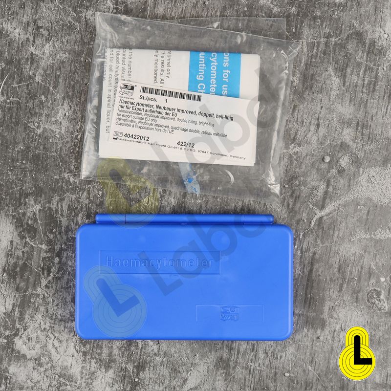 Haemacytometer Set, Double-Ruling, Bright-Line, Improved Neubauer ...