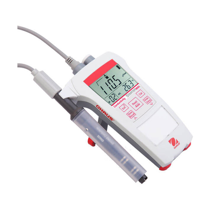 Conductivity Meter, Portable, Starter 300C - Labchem Catalog