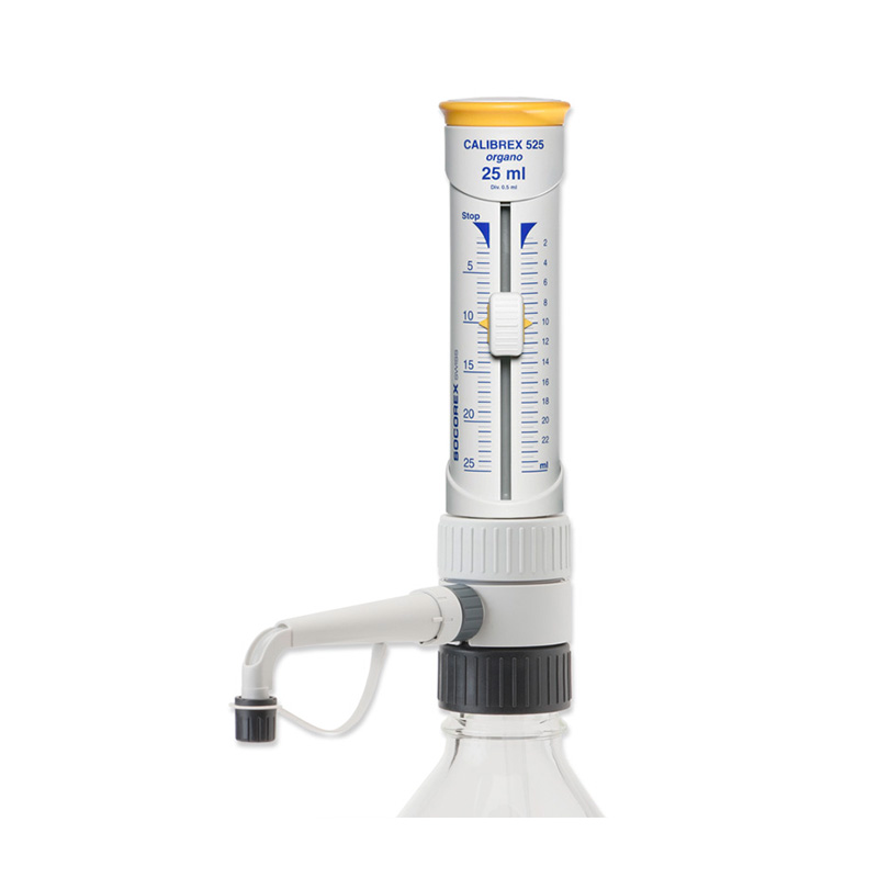 Bottle-top dispensers Calibrex Organo 525 - Labchem Catalog