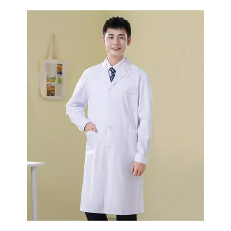 Lab Coat, white cotton, long sleeve - Labchem Catalog