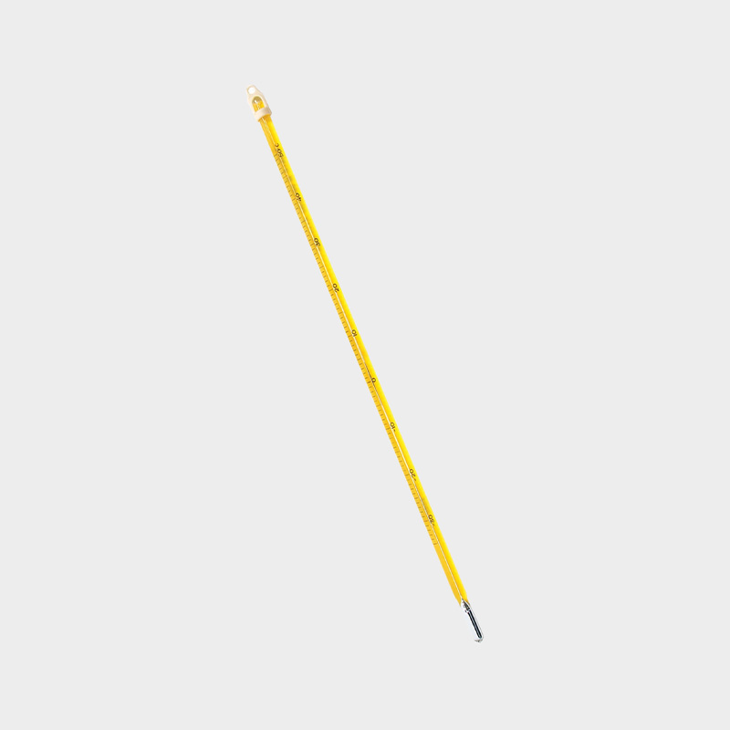 Thermometer, red spirit alcohol filled 76mm immersion, 305mm length ...