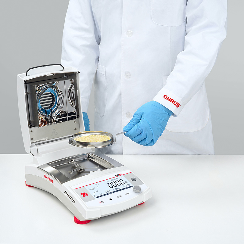Moisture Analyzer, MB62, 90g x 0.001g, 20 Method Library, 100 Result Library - Labchem Catalog