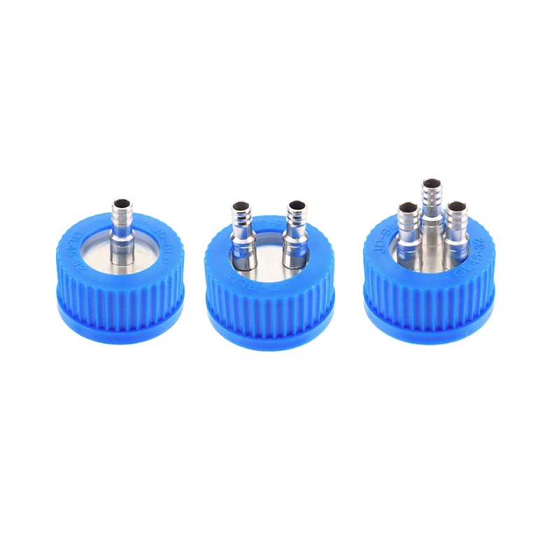 Mobile Phase Bottle Caps with Outlet - Labchem Catalog