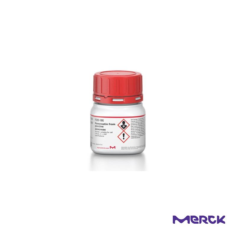 Pancreatin from porcine pancreas powder, suitable for cell culture, 4 × ...