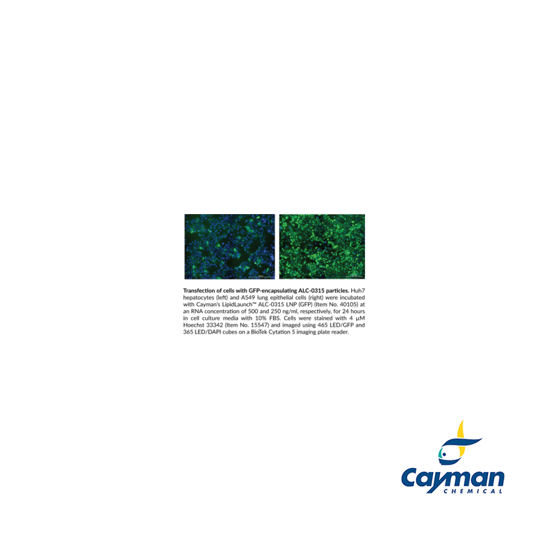 LipidLaunch™ ALC-0315 LNP (GFP) - Labchem Catalog